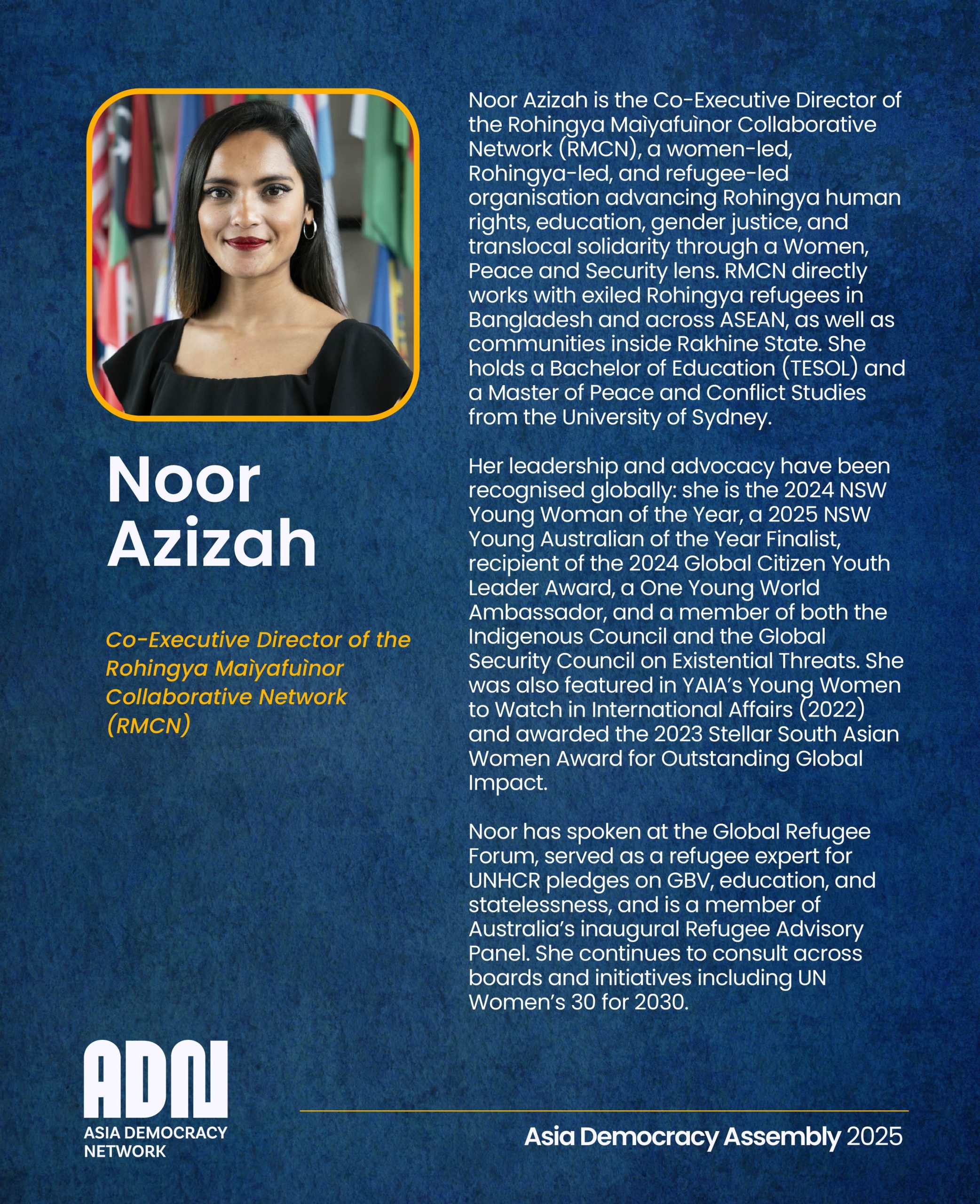 - Asia Democracy Network